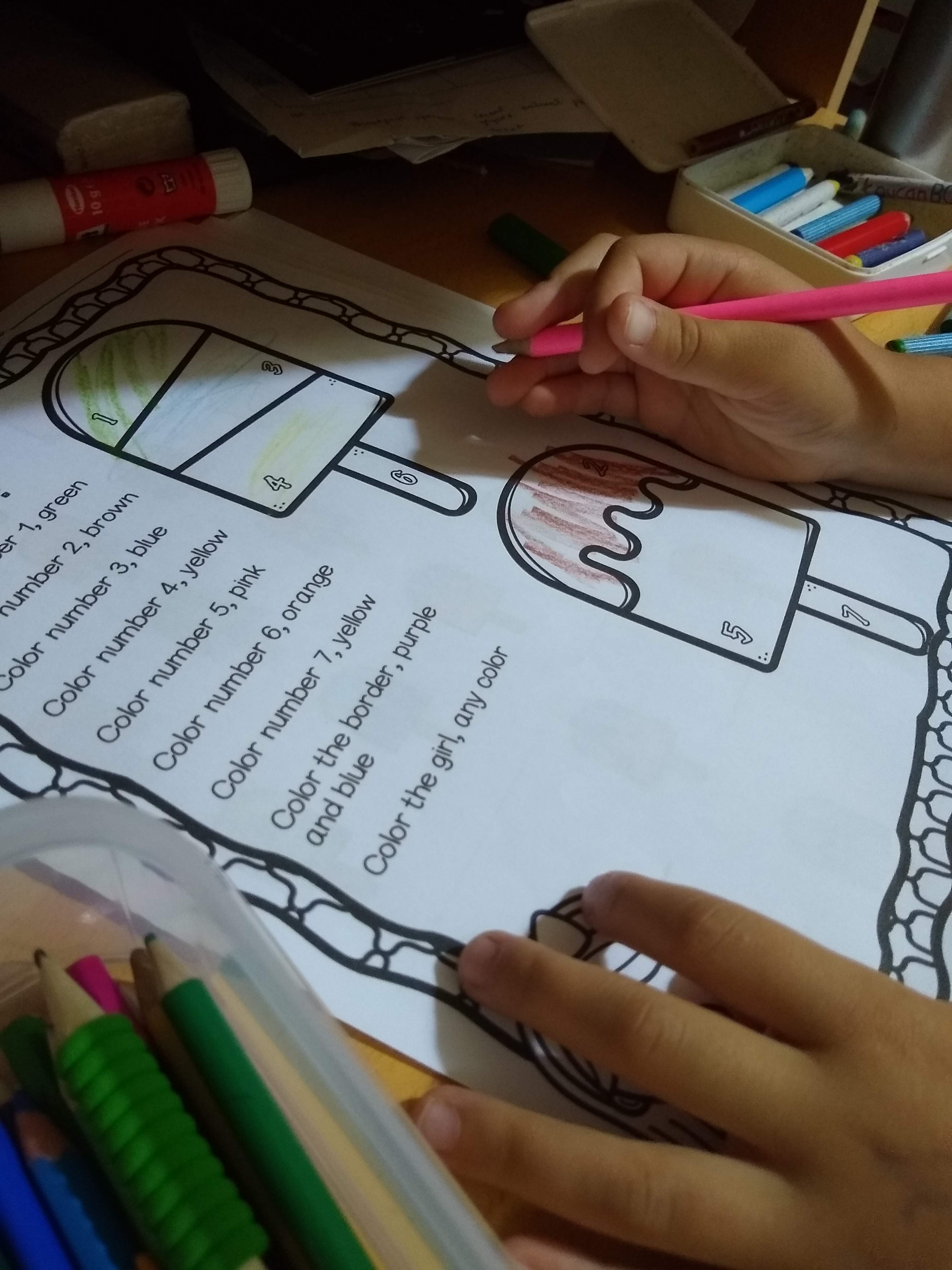 Popsicle Summer or Back to School Fun worksheets for K/1/2 - The ...