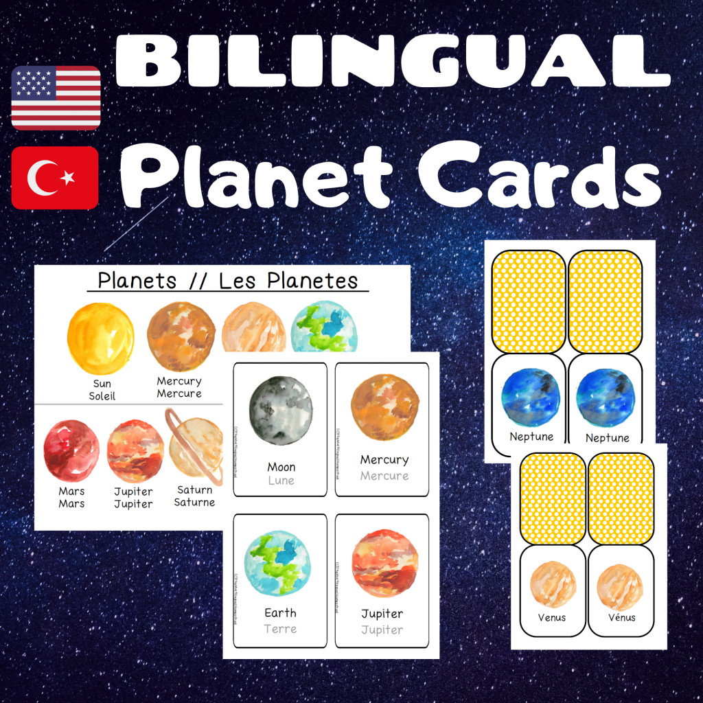 Turkish Planet - Gezgen Flashcards and Memory Game - The Multilingual Home
